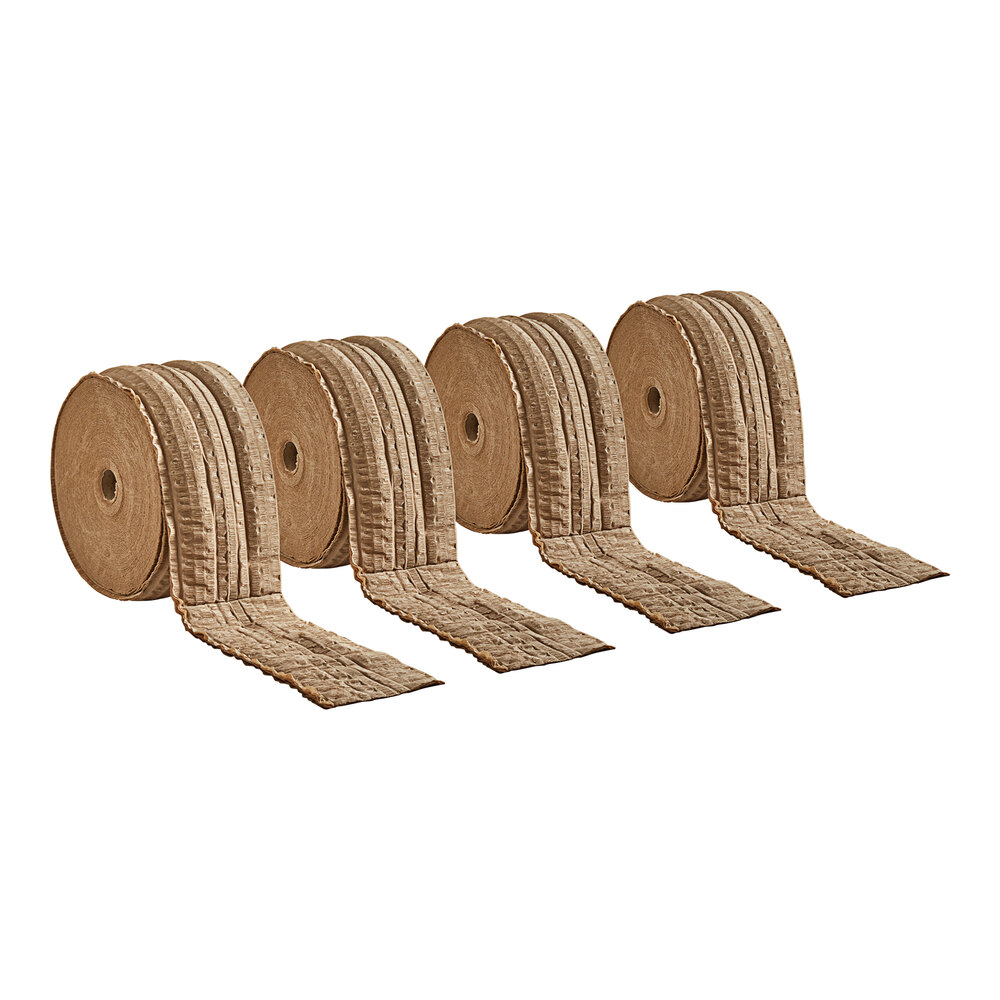 ecoMAX Care 12" x 150' 1/2" Thick Cellulose Wadding Roll - 4/Bundle