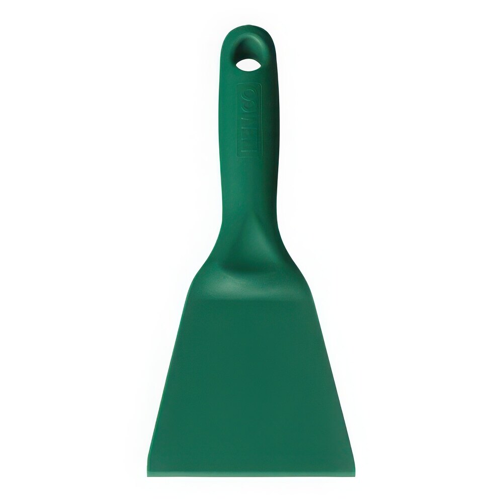 Vikan 3" Green Metal Detectable Polypropylene Hand Scraper 6961MD2