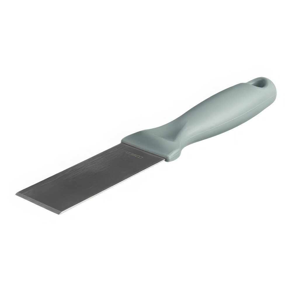 Vikan 1 1/2" Stainless Steel Scraper with Gray Handle 697188