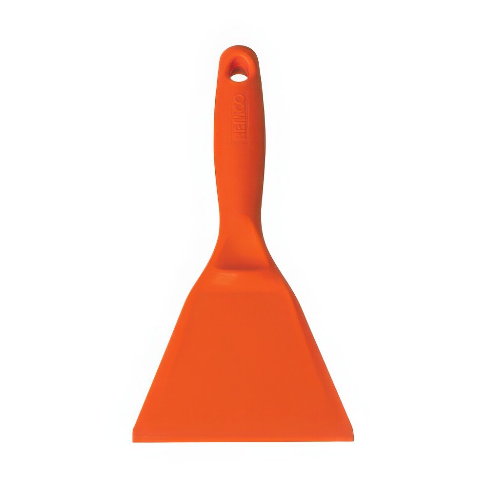 Vikan 4" Orange Polypropylene Hand Scraper 69627