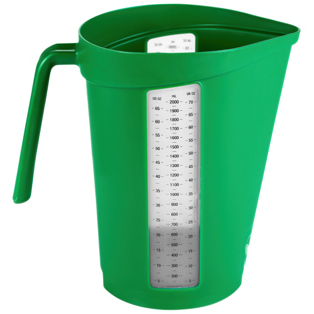 Vikan 2 Liter Green Polypropylene Measuring Jug 60002