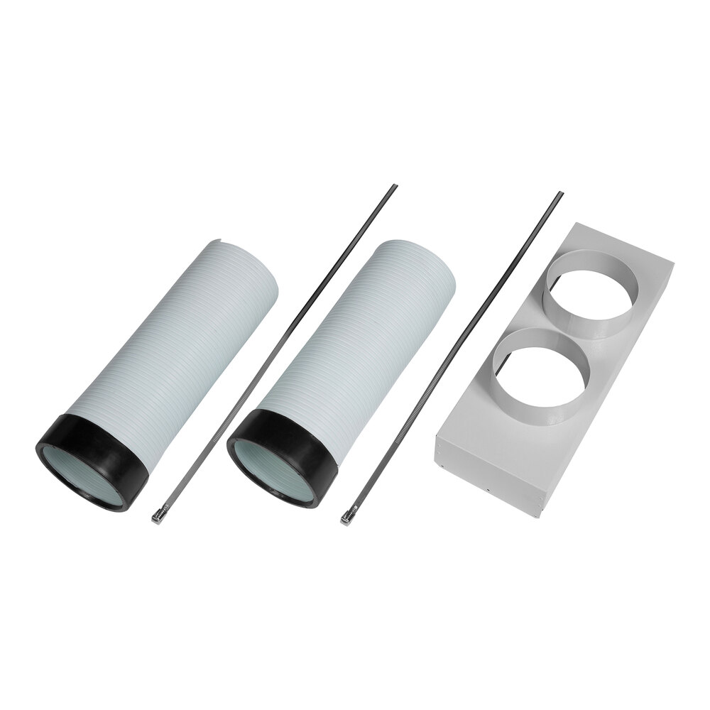 Kwikool KDC-24 6" Flexible Air Chute Kit for KPHP2211-2, KIB2411-2, and ...