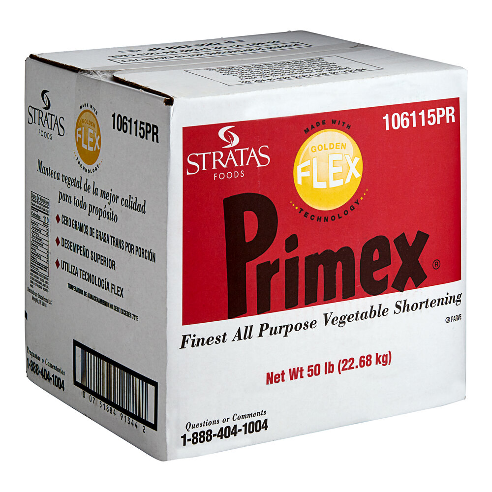 Stratas Primex Golden Flex All-Purpose Shortening 50 lb.