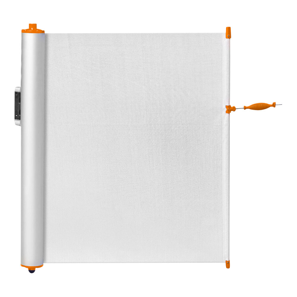 ZonePro Double-Sided Portable Safety Banner with Orange Accent PMB2002 ...