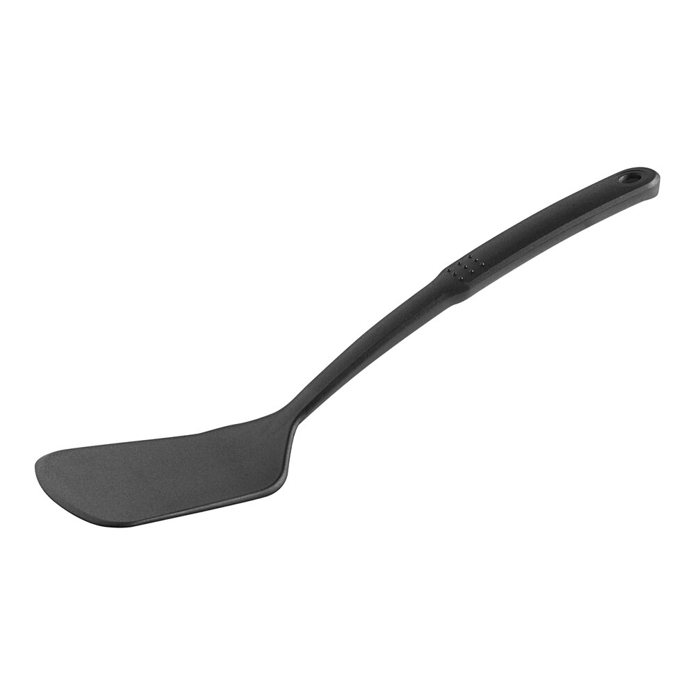 Choice 4" x 3" Black Heat-Resistant Nylon Solid Turner