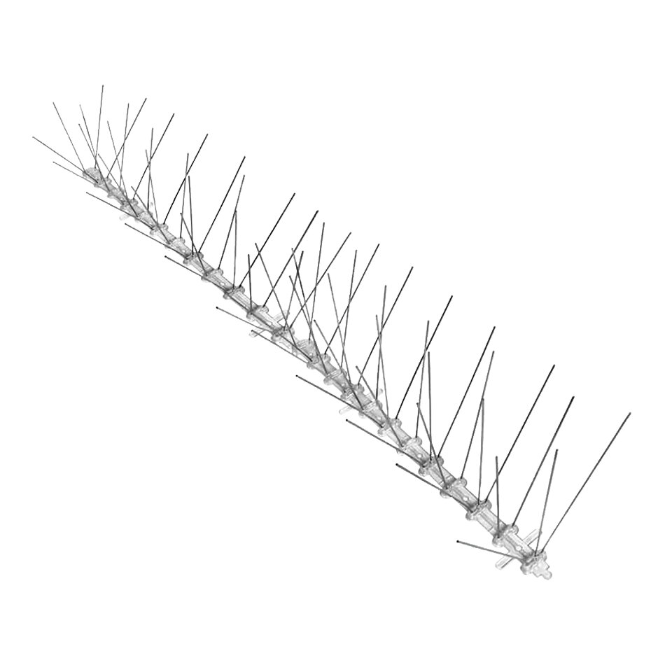 Bird-X EWS-100 Extra Wide 7 1/2" Stainless Steel Spikes - 100' Kit
