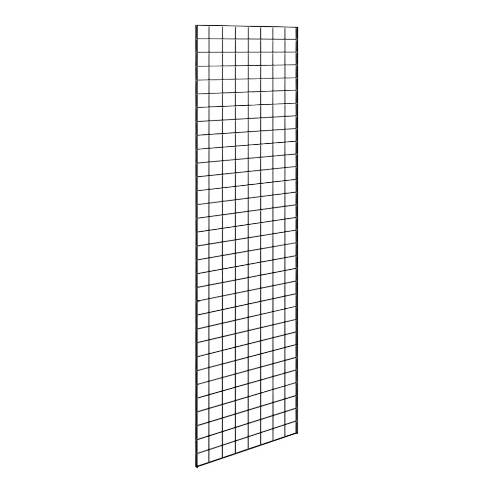 Econoco 24" x 96" Black Steel Grid Panel