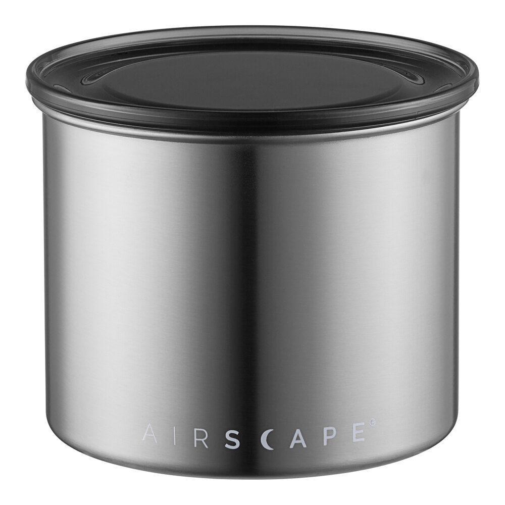 Planetary Design Airscape 10 oz. Brushed Stainless Steel Round Airtight ...