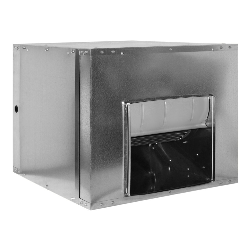 Canarm IDB10 Series 22 1/4" x 24 3/4" x 20" Forward Curved Inline Duct ...