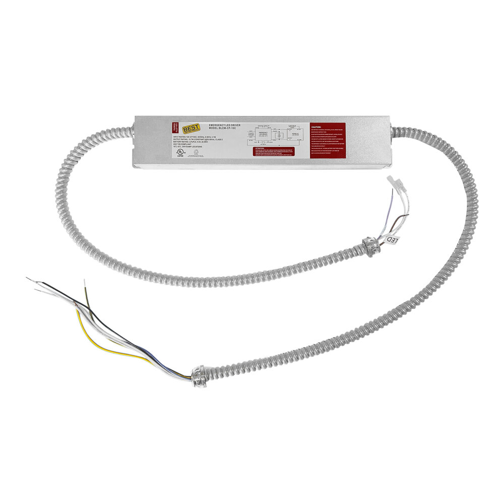 CLS BLEM-CP-10C 10.7W Constant Power Emergency LED Driver with Backup ...