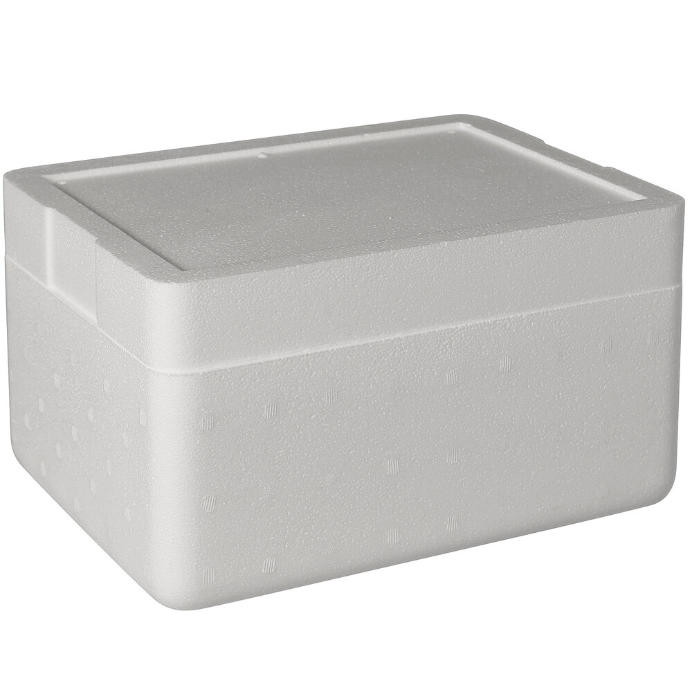 Insulated Foam Cooler 13 3/8" x 9 5/8" x 6 1/2" - 1" Thick - 60/Pallet