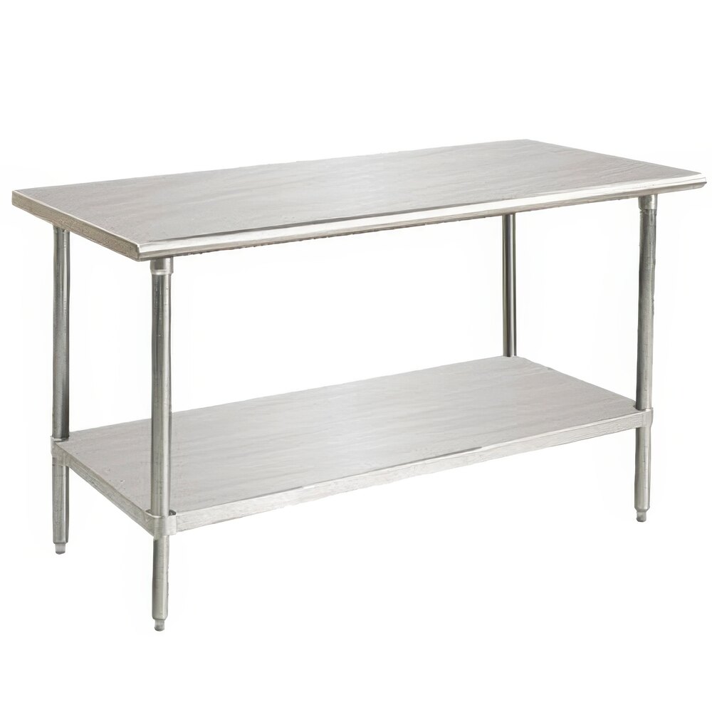 Advance Tabco Premium Series SS-488 48" x 96" 14 Gauge Stainless Steel ...