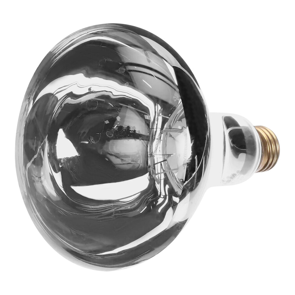 Hatco 02.30.093.00 Clear Infrared Uncoated Lamp - 375W, 120V