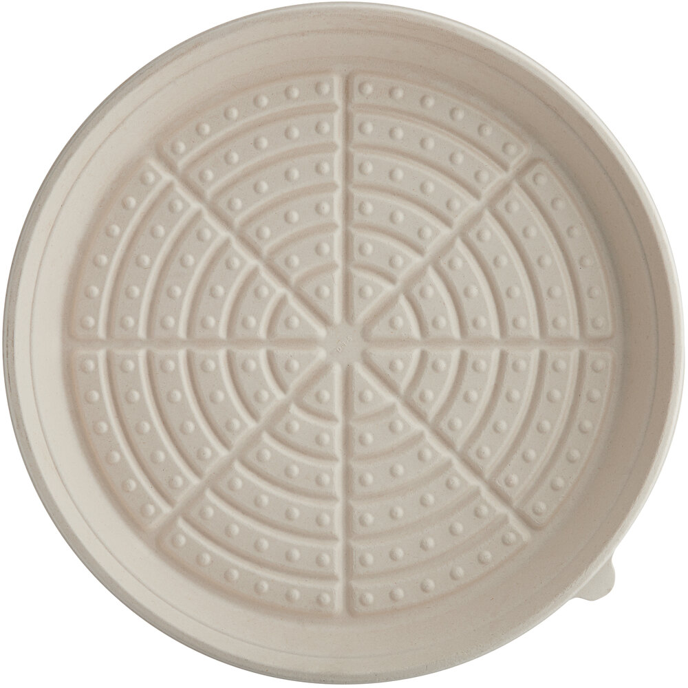 World Centric PizzaRound 12" Compostable Fiber Round Pizza Container ...