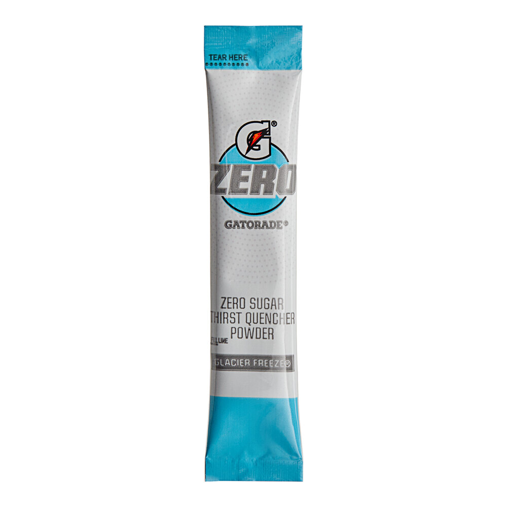 Gatorade Thirst Quencher Zero Sugar Glacier Freeze Sports Drink Powder ...