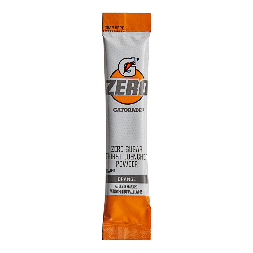 Gatorade Thirst Quencher Zero Sugar Orange Sports Drink Powder Single ...