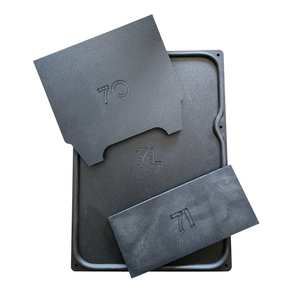 Ashland PolyTrap BAFFLE-07 Lid and Baffle Set for 4807