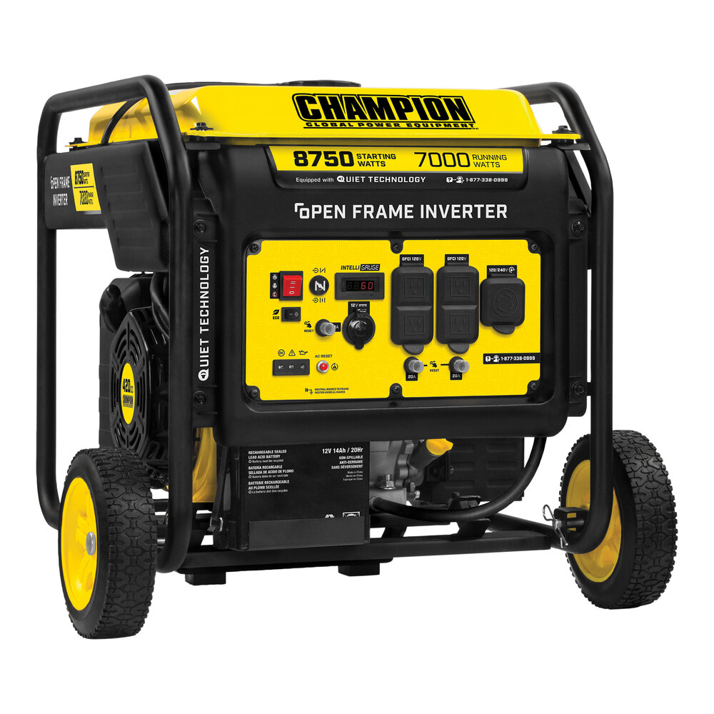 Champion Power Equipment 420 CC Gasoline-Powered Open Frame Inverter ...
