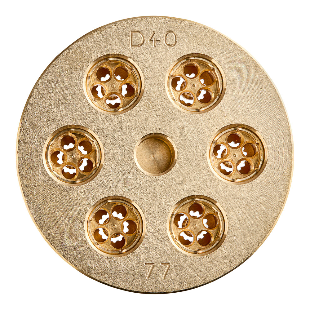 Estella 348PEM9D77 #77 Rigatoni Pasta Die - 8 mm (5/16")