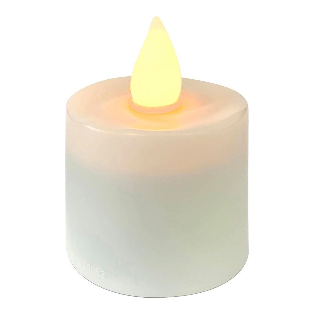 Hollowick Platinum+ Clear Rechargeable Flameless Candle HFRP-CL
