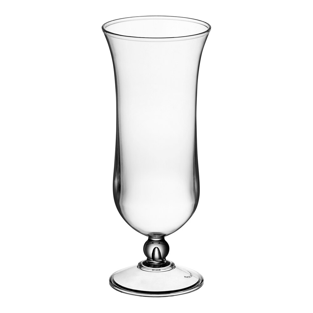 Acopa Endure 16 oz. Customizable Tritan™ Plastic Hurricane Glass - 12/Pack