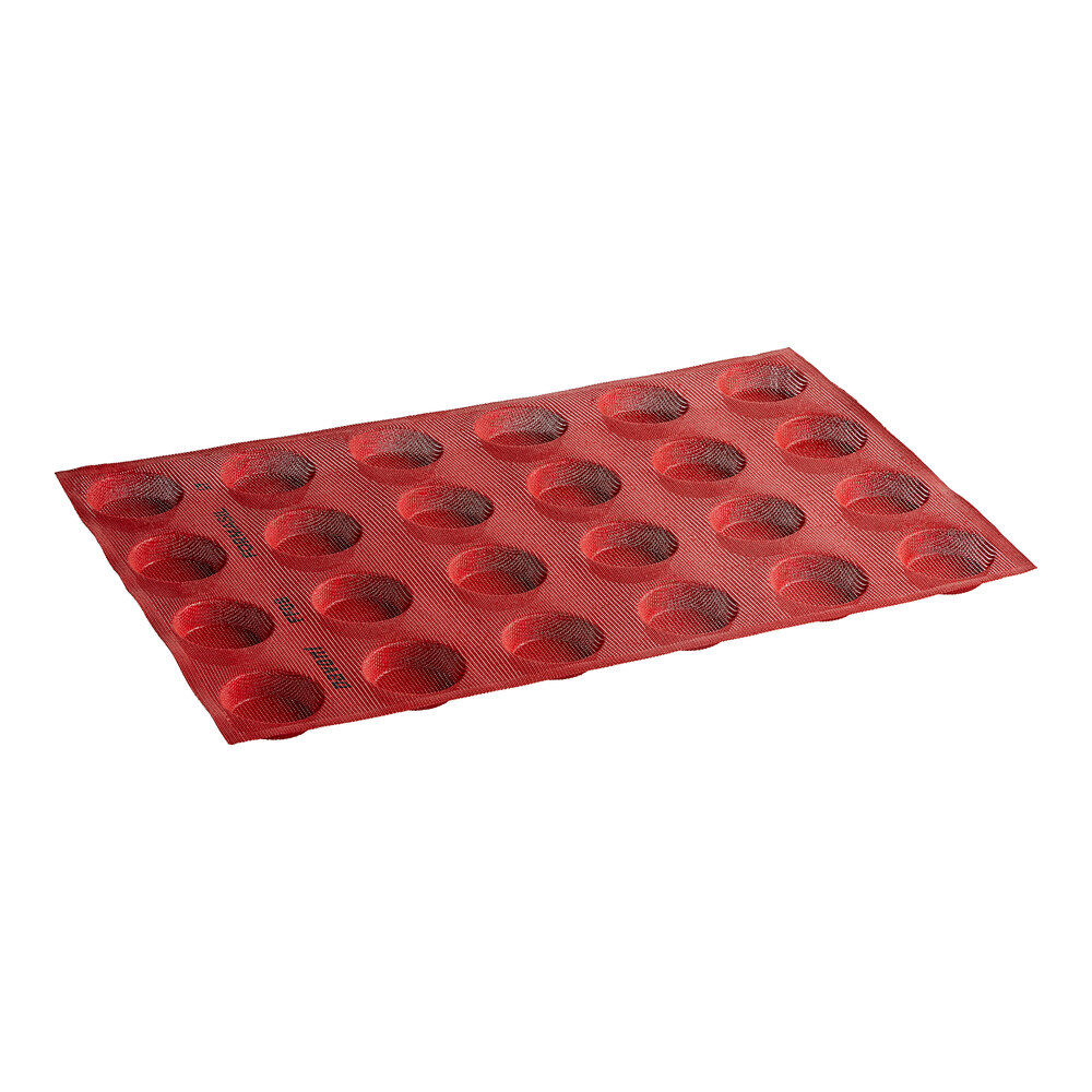 Pavoni Formasil 24 Compartment Round Micro-Perforated Silicone Bread ...