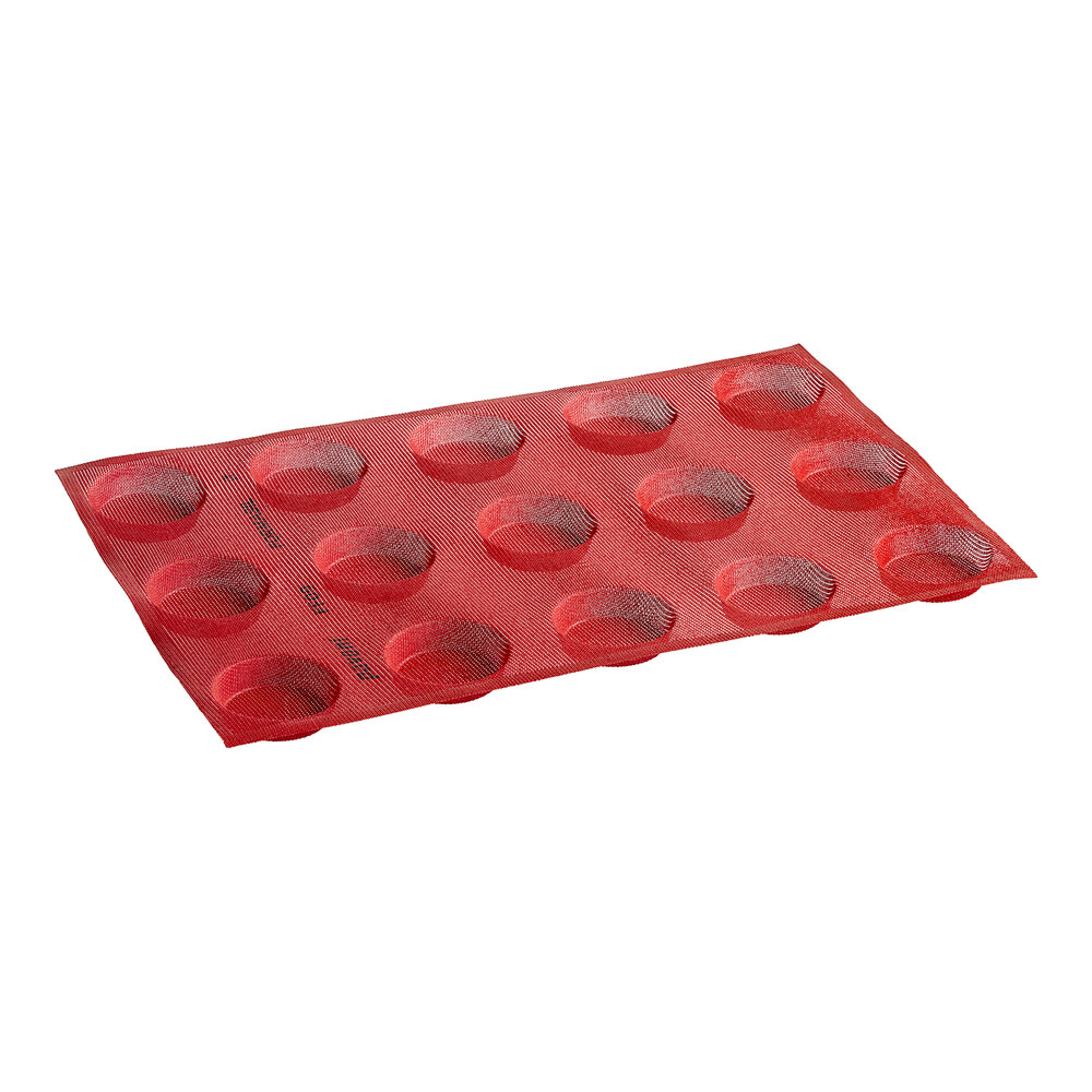 Pavoni Formasil 15 Compartment Round Micro-Perforated Silicone Bread ...