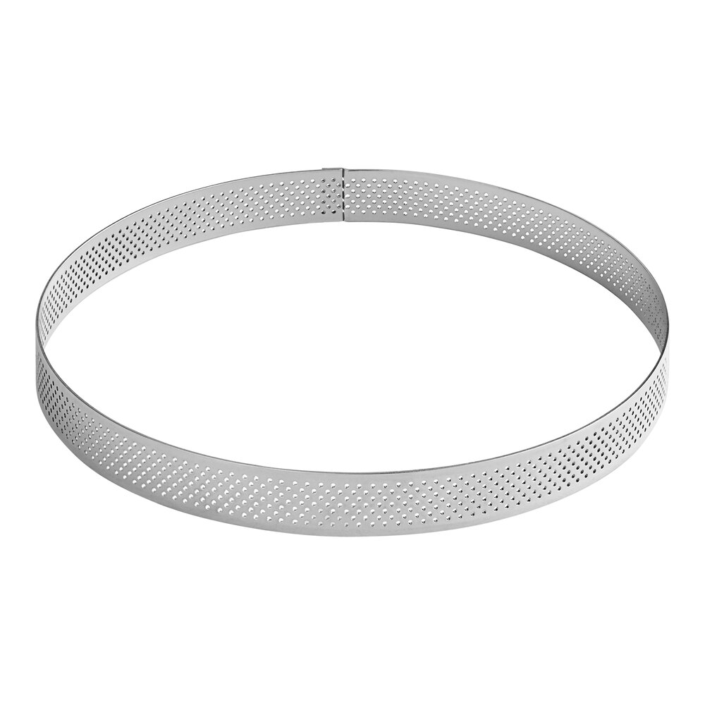 Pavoni Progetto Crostate Stainless Steel Micro-Perforated Tart Ring ...