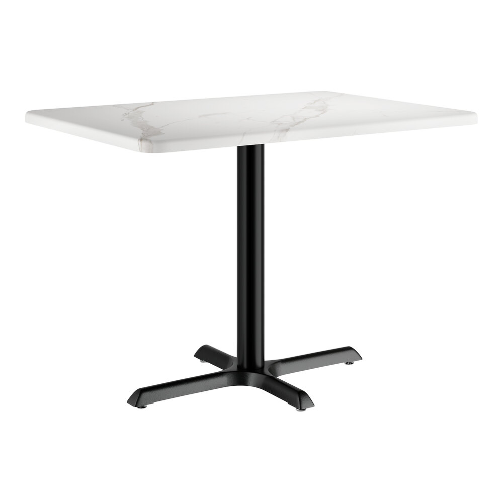 Lancaster Table & Seating 30" x 42" Rectangular Thermo-Formed MDF ...