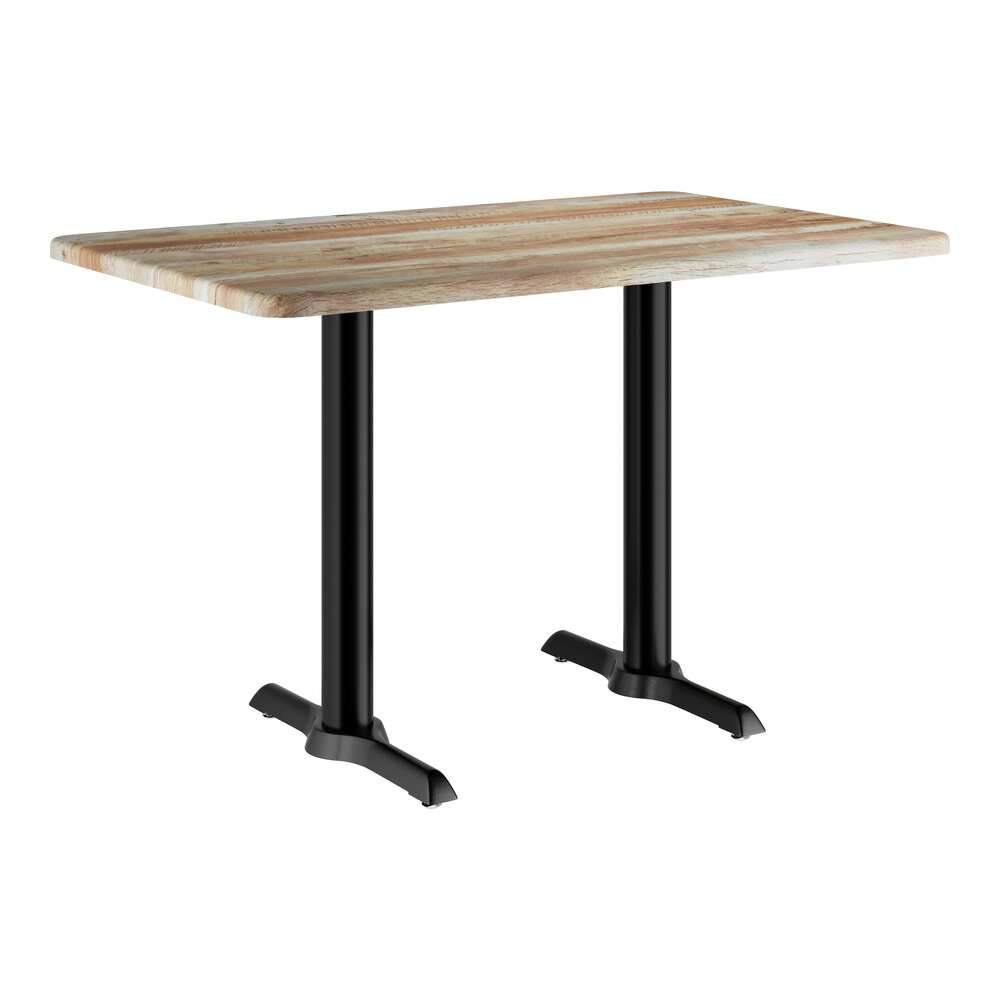 Lancaster Table & Seating 30" x 48" Rectangular Thermo-Formed MDF ...
