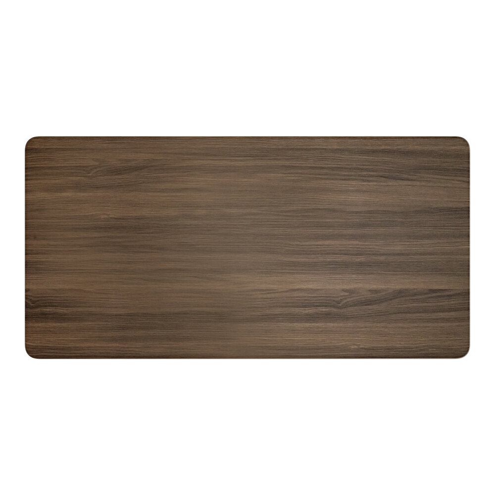 Lancaster Table & Seating 36" x 72" Rectangular Thermo-Formed MDF Table ...