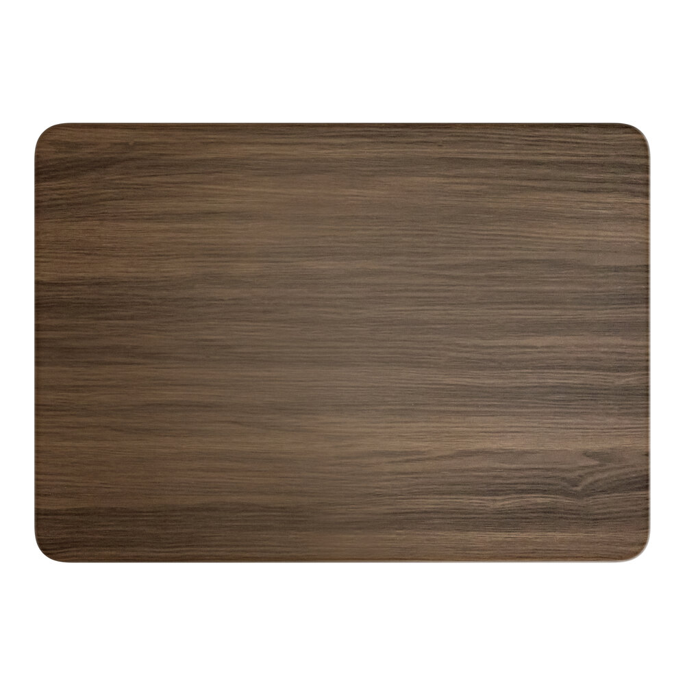 Lancaster Table & Seating 30" x 42" Rectangular Thermo-Formed MDF Table ...