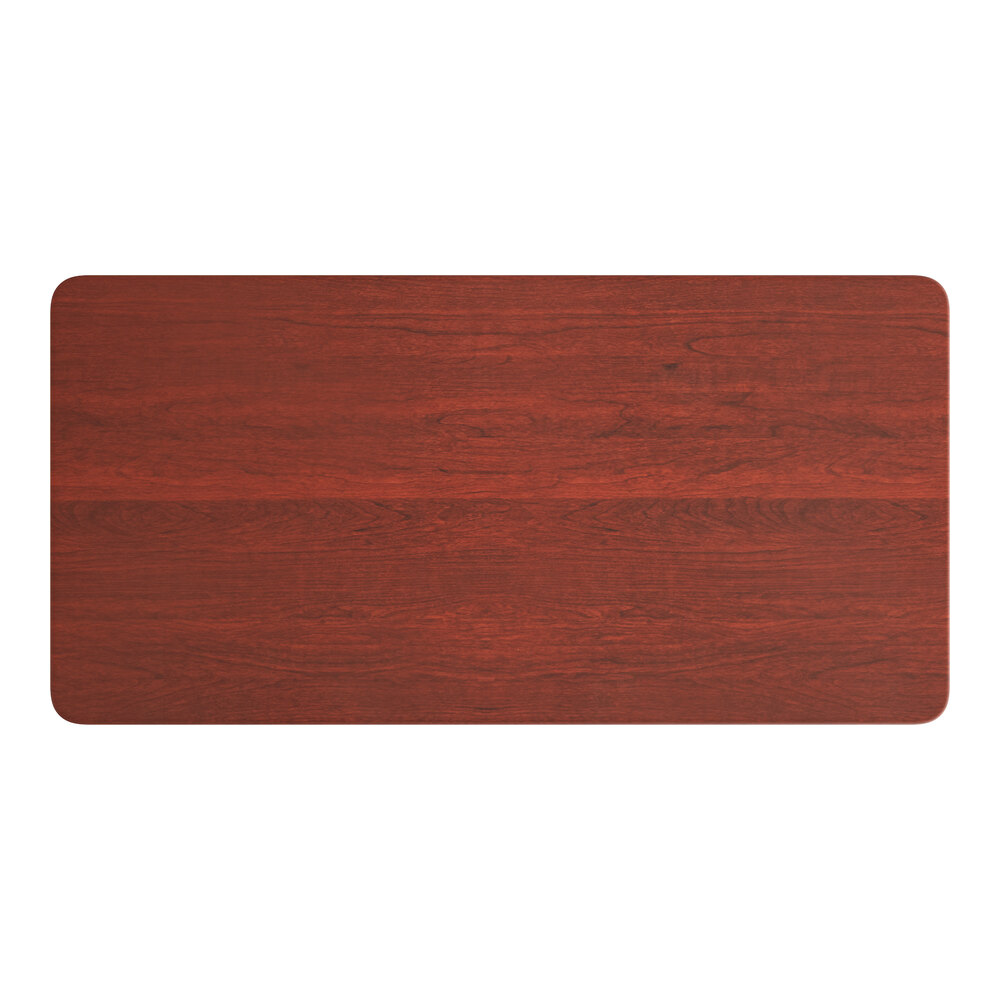 Lancaster Table & Seating 30" x 60" Rectangular Thermo-Formed MDF Table ...