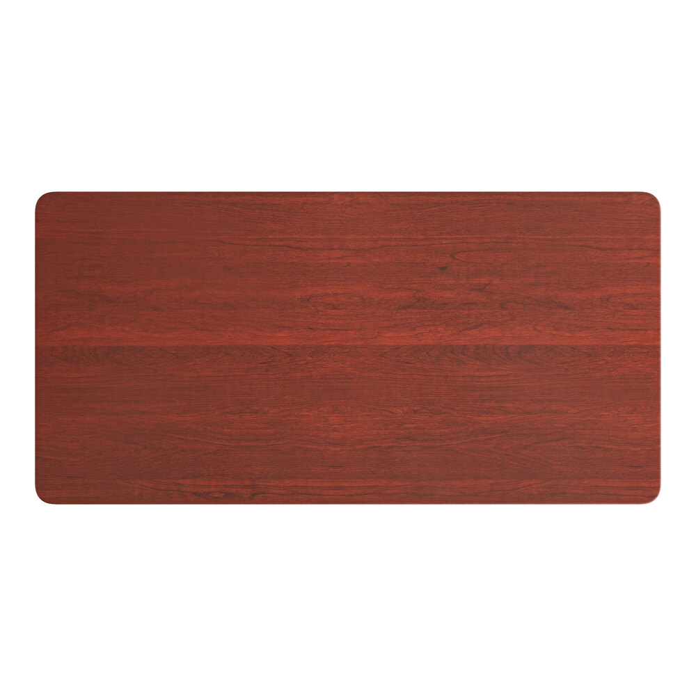 Lancaster Table & Seating 36" x 72" Rectangular Thermo-Formed MDF Table ...