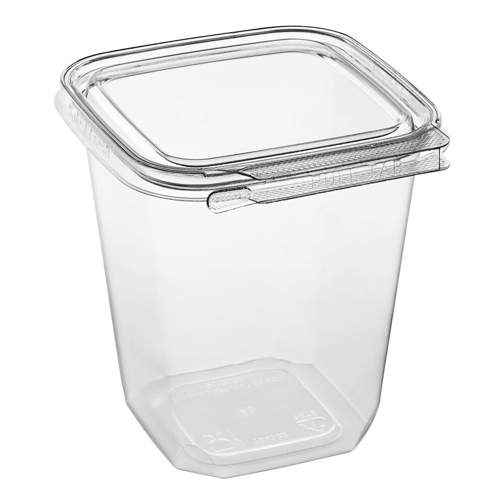 Inline Plastics Safe-T-Fresh 32 oz. Tamper-Resistant, Tamper-Evident ...