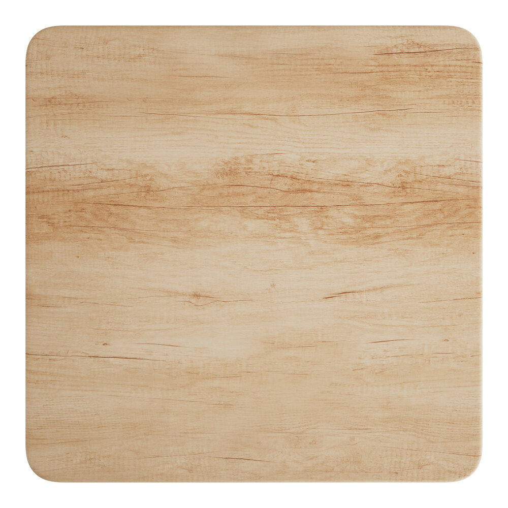 Lancaster Table & Seating 30" x 30" Square Thermo-Formed MDF Table Top ...