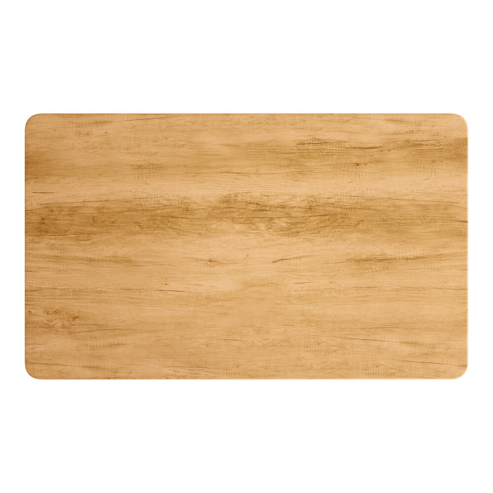 Lancaster Table & Seating 36" x 60" Rectangular Thermo-Formed MDF Table ...