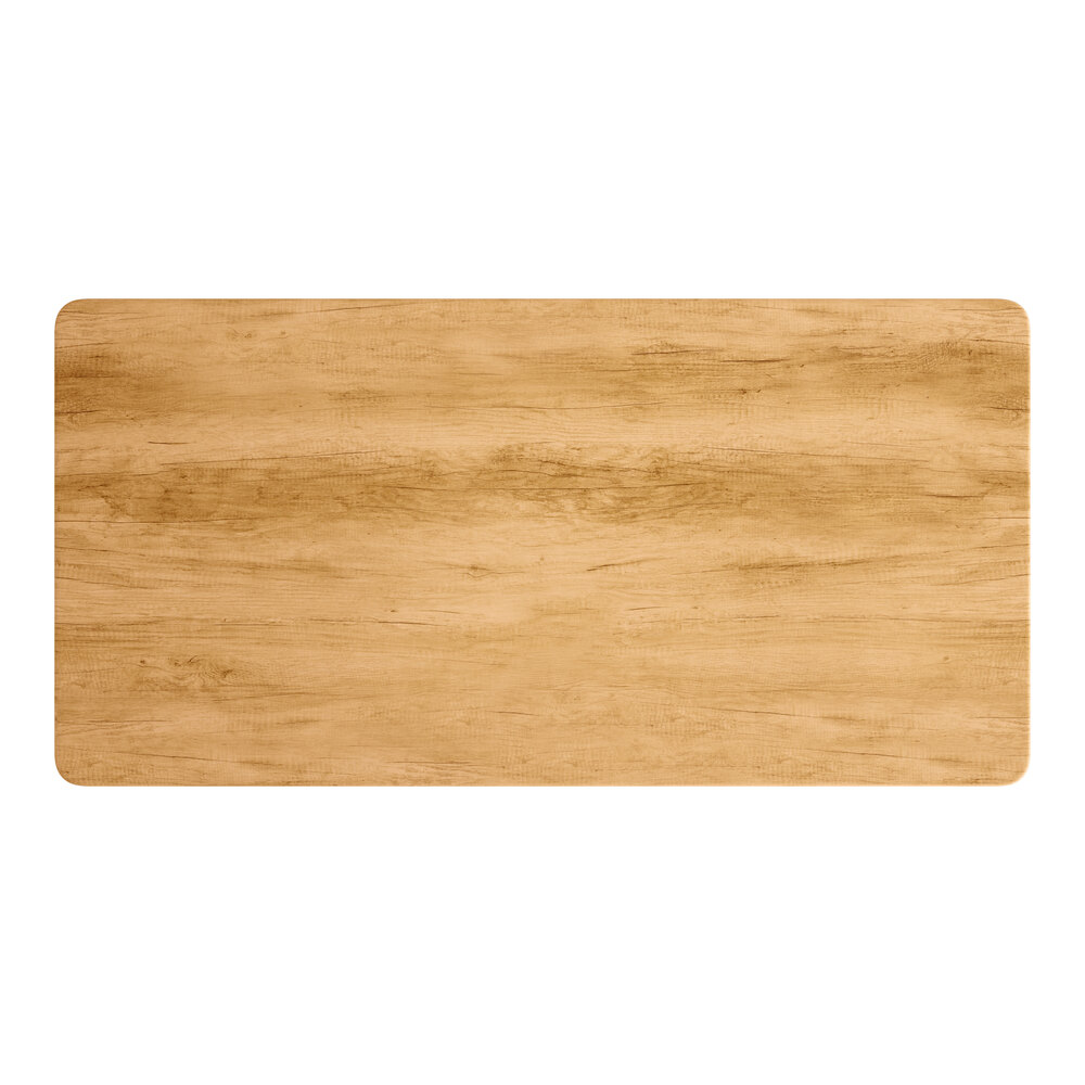 Lancaster Table & Seating 36" x 72" Rectangular Thermo-Formed MDF Table ...