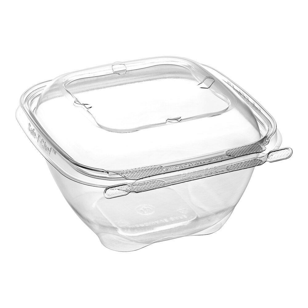 Inline Plastics Safe-T-Chef 24 oz. Tamper-Resistant, Tamper-Evident ...