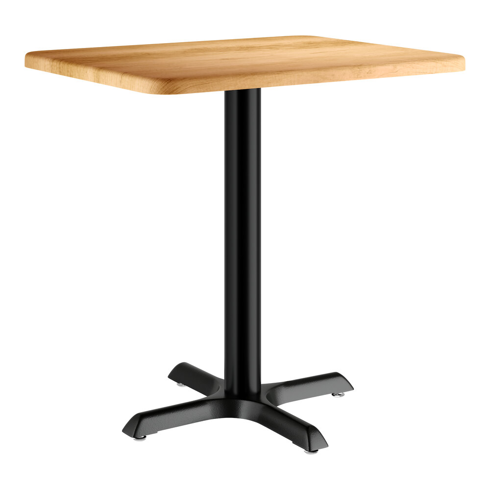 Lancaster Table & Seating 24" x 30" Rectangular Thermo-Formed MDF ...