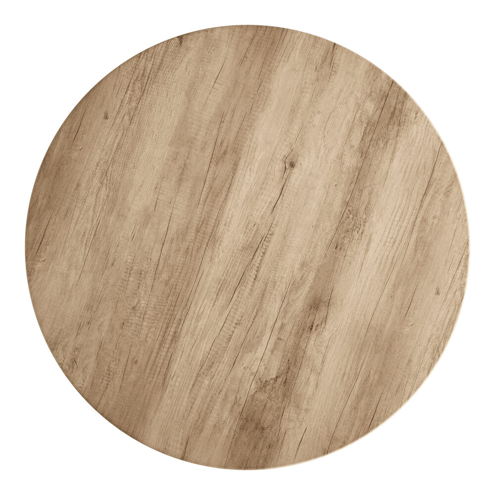Lancaster Table & Seating 48" Round Thermo-Formed MDF Table Top with ...