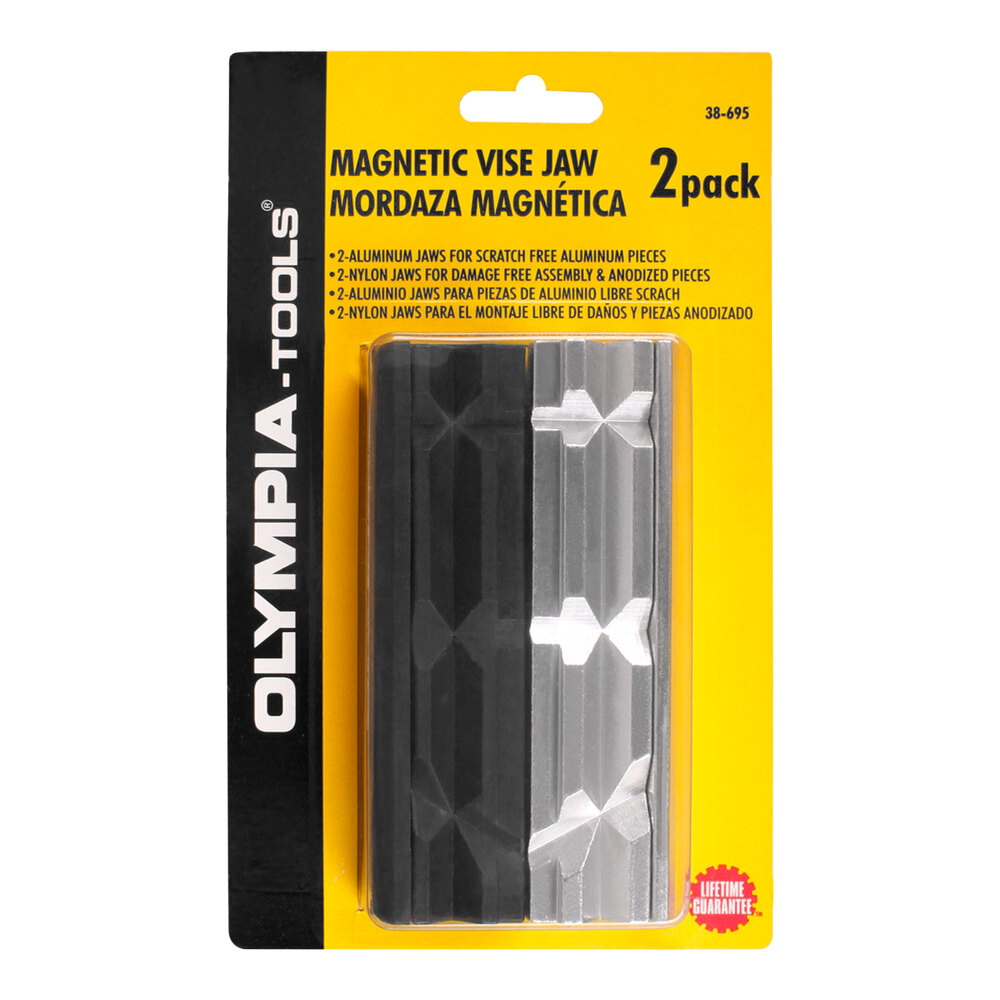 Olympia Tools 5" Magnetic Vise Jaw Pack 38-695