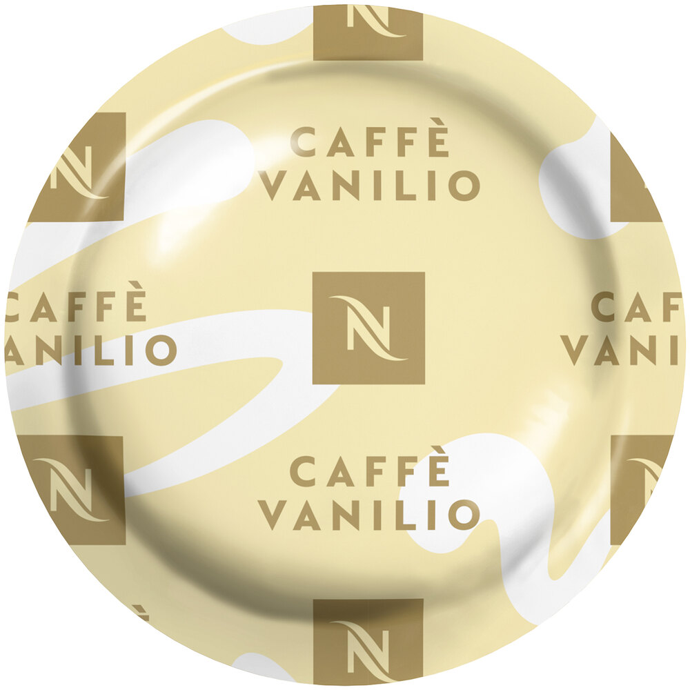 Nespresso Professional Caffe Vanilio (Vanilla) Single Serve Coffee ...