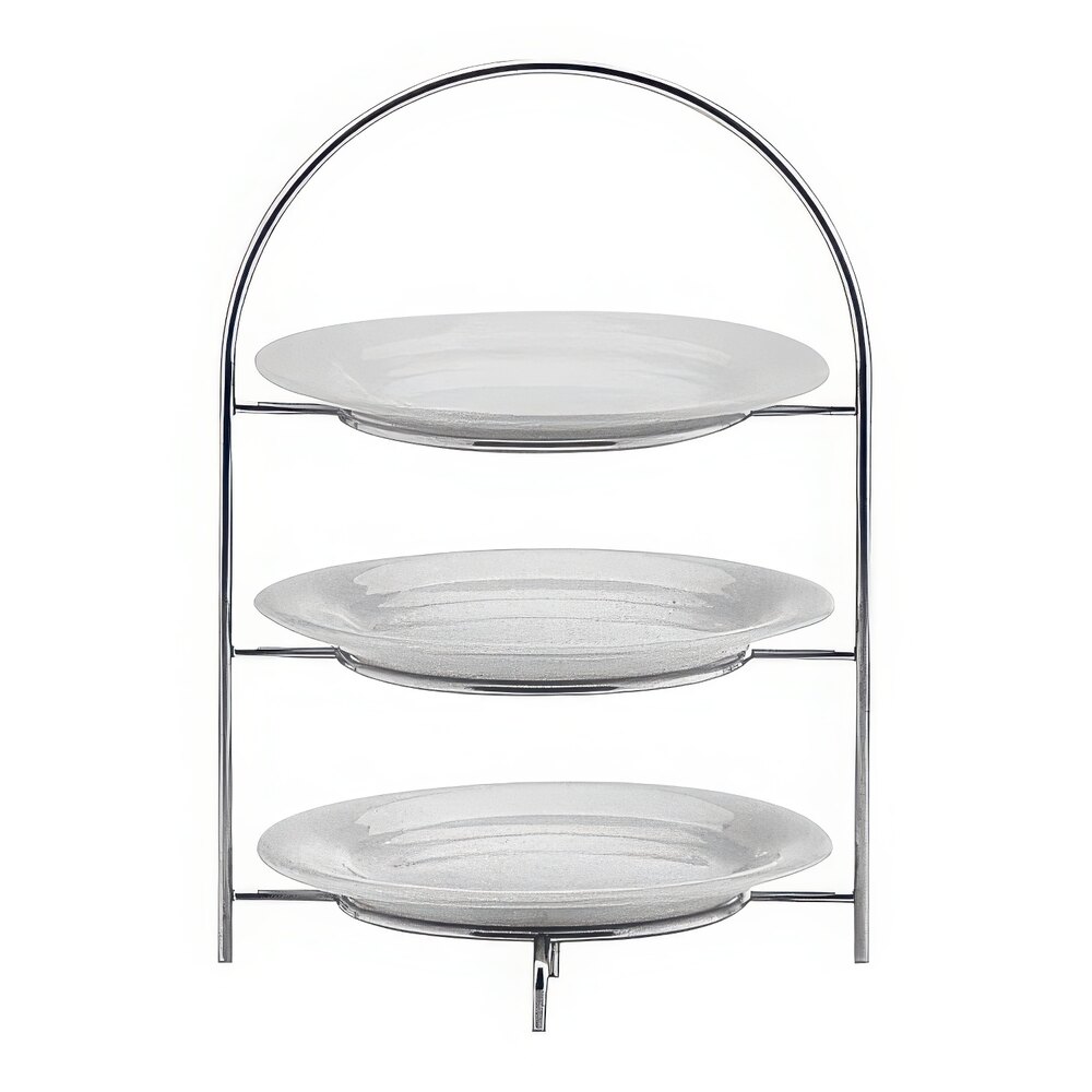 Hepp Neutral from BauscherHepp 7 5/16" x 10" 3-Tier Stainless Steel ...