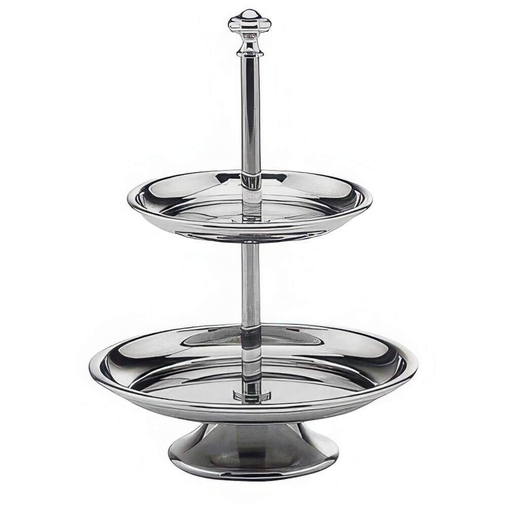 Hepp Excellent from BauscherHepp 8 3/8" x 8 13/16" 2-Tier Stainless ...