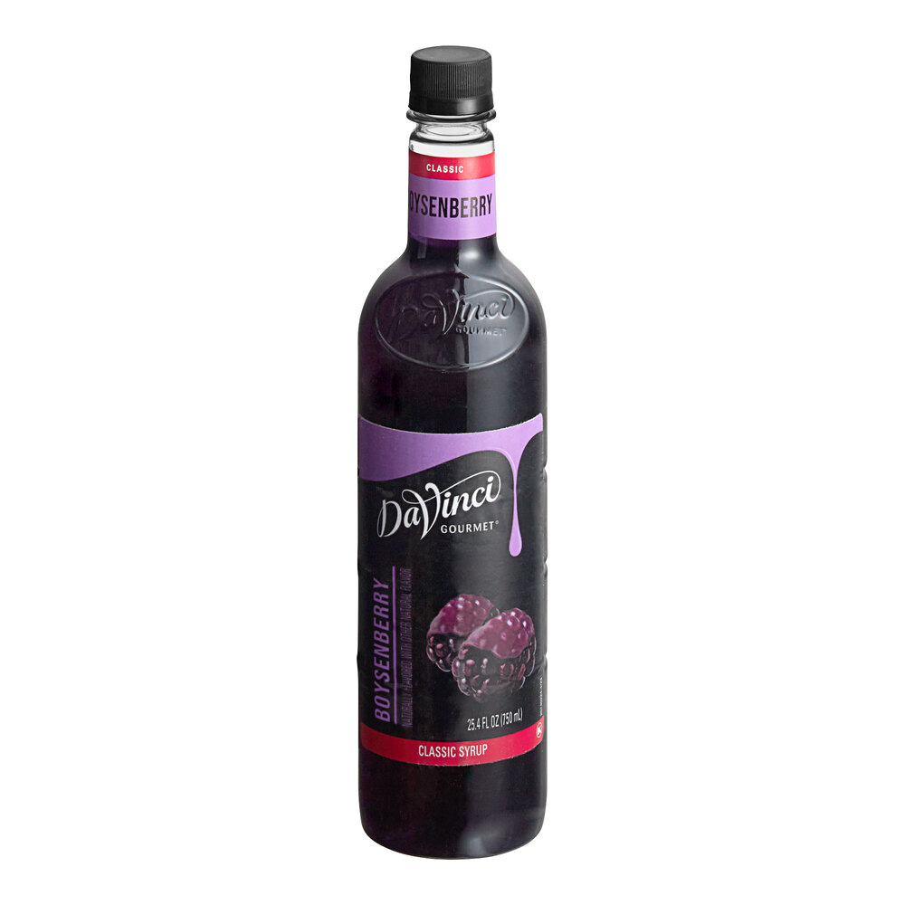 DaVinci Gourmet Classic Boysenberry Flavoring / Fruit Syrup 750 mL