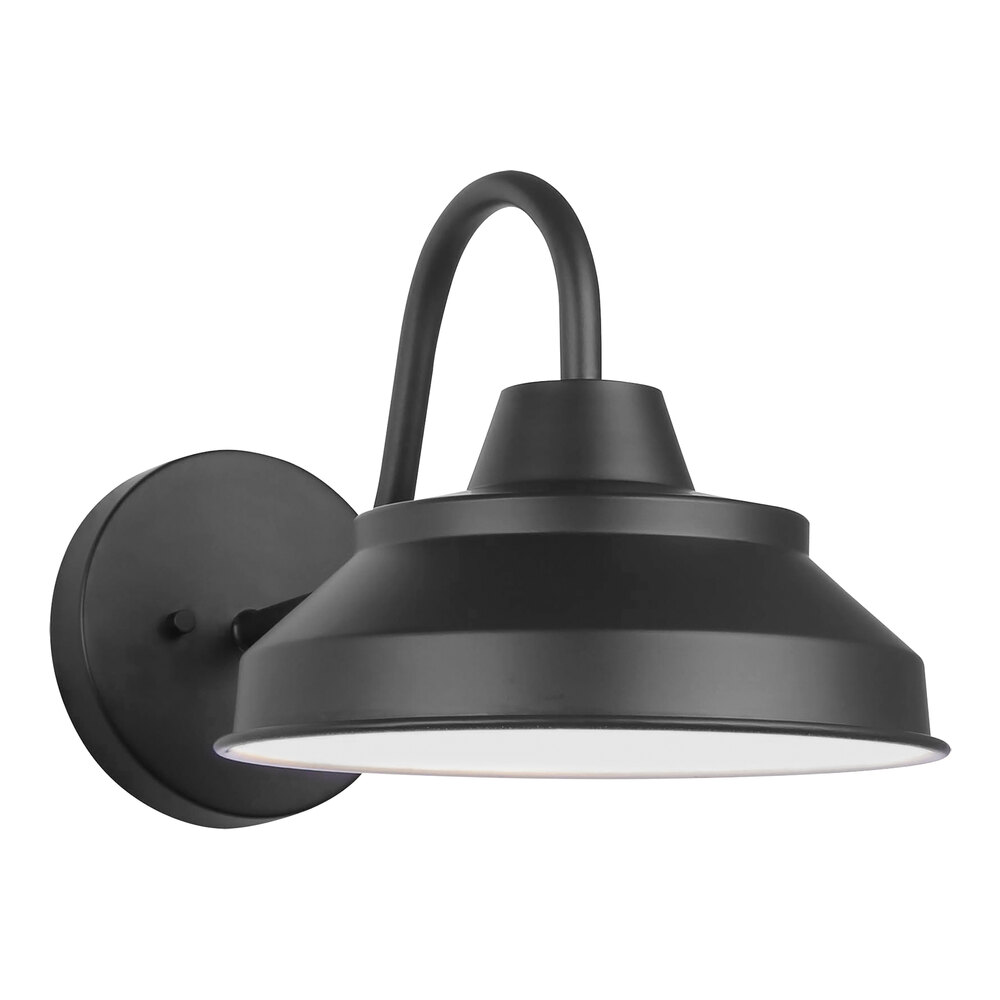 Canarm 10 5/8" Black Outdoor LED Barn Light - 120V, 21W