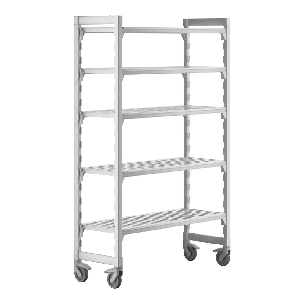 Cambro CPMU184875V5480 Camshelving® Premium Mobile Shelving Unit with ...