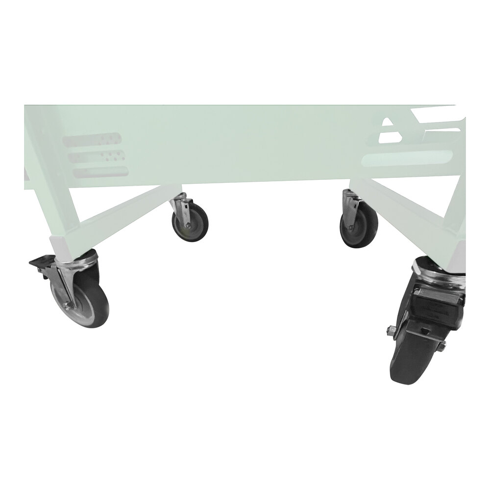 Newcastle Systems NUCR-MK Mobility Kit with 5" Casters and Push Handle ...