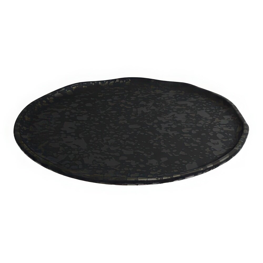 Dalebrook Mineral from Global Tableware Collective 10" Black Crackle ...